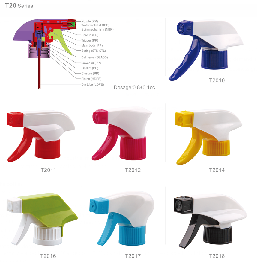 China Factory Personal Care 28/400 28/410 28/415 Plastic Trigger ...